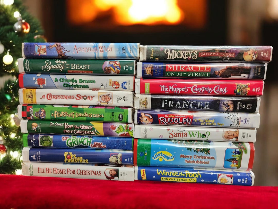 Christmas VHS Movies | Pick One or More | Buy 2 Get 1 FREE! - Etsy