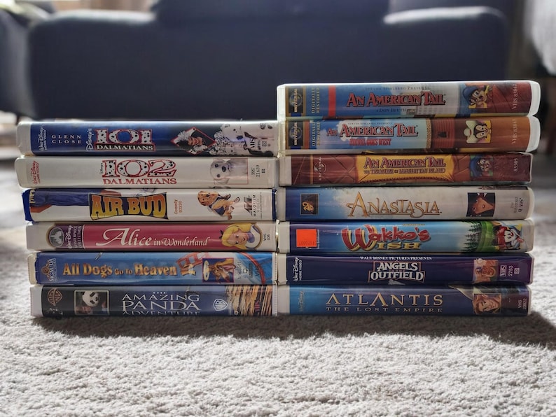 BUY 2 Get 1 FREE VHS Clamshell Tape Lot Kids Movies "1-a" - Etsy