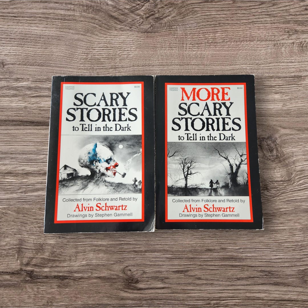Scary Stories to Tell in the Dark by Alvin Schwartz First Harper Trophy ...