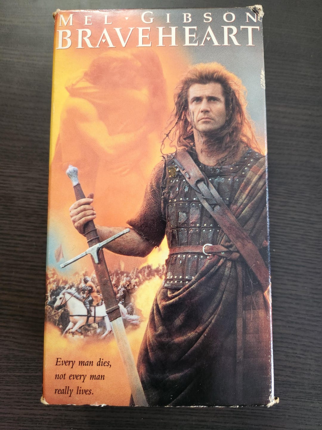 Braveheart VHS Tapes Used / Mel Gibson / Freedom / War Epic / Vintage ...