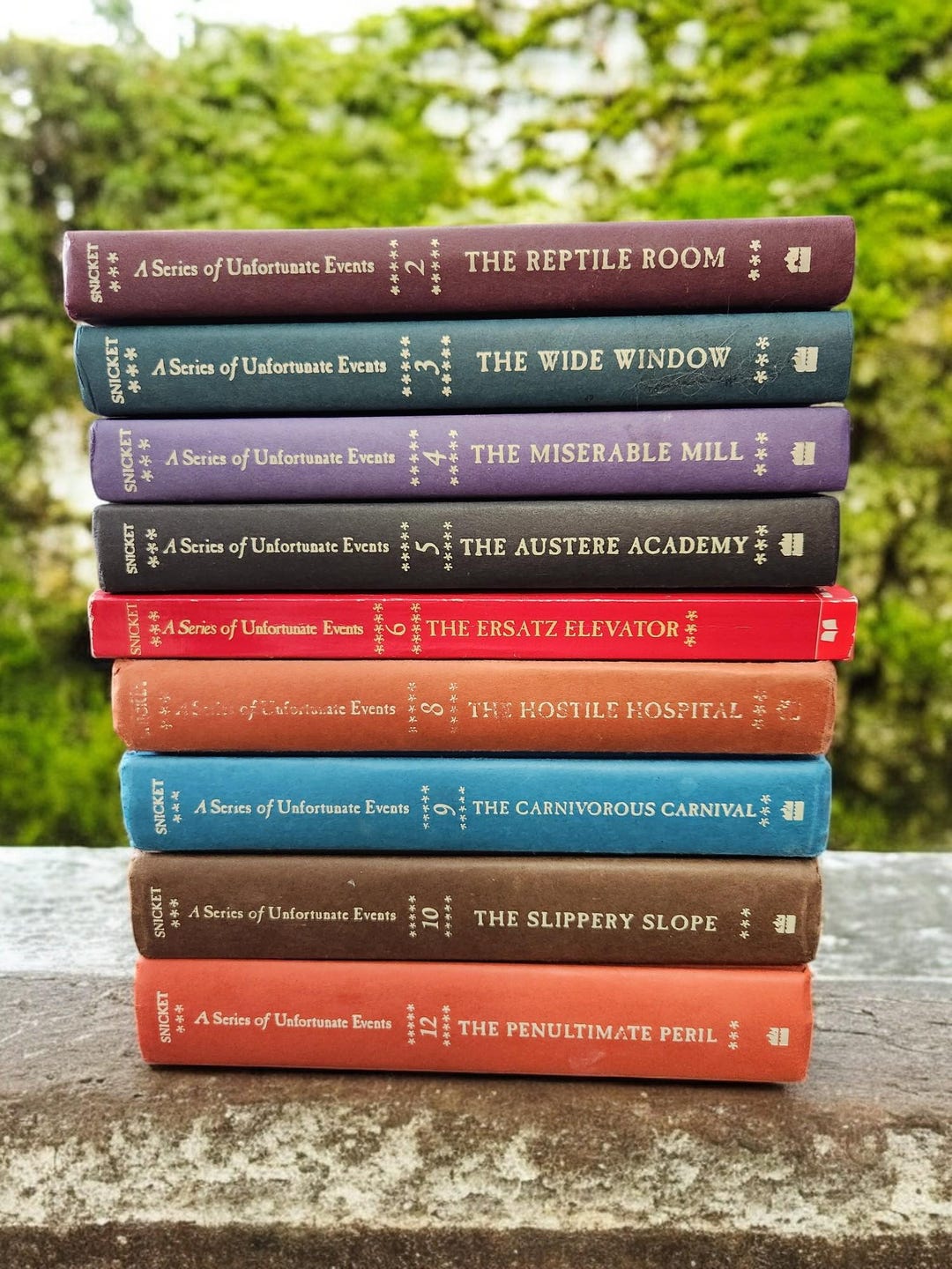 Buy 2 Get 1 Free Lemony Snickets A Series of Unfortunate Events Books ...
