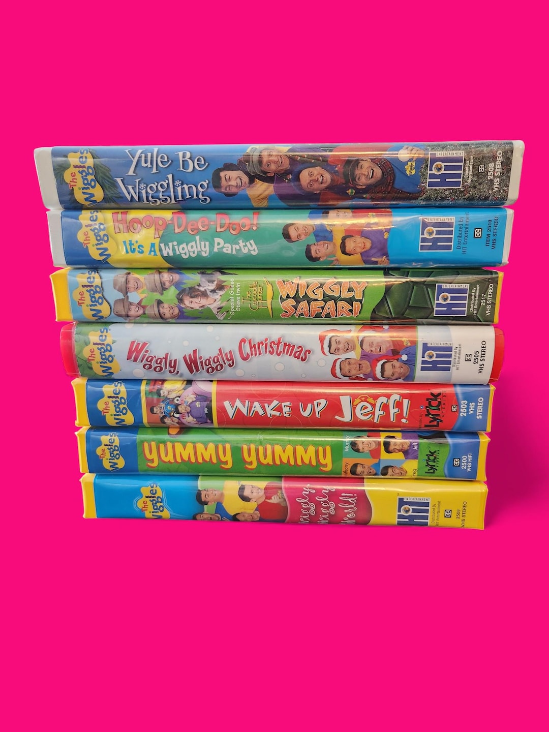 The Wiggles VHS Tapes - Etsy