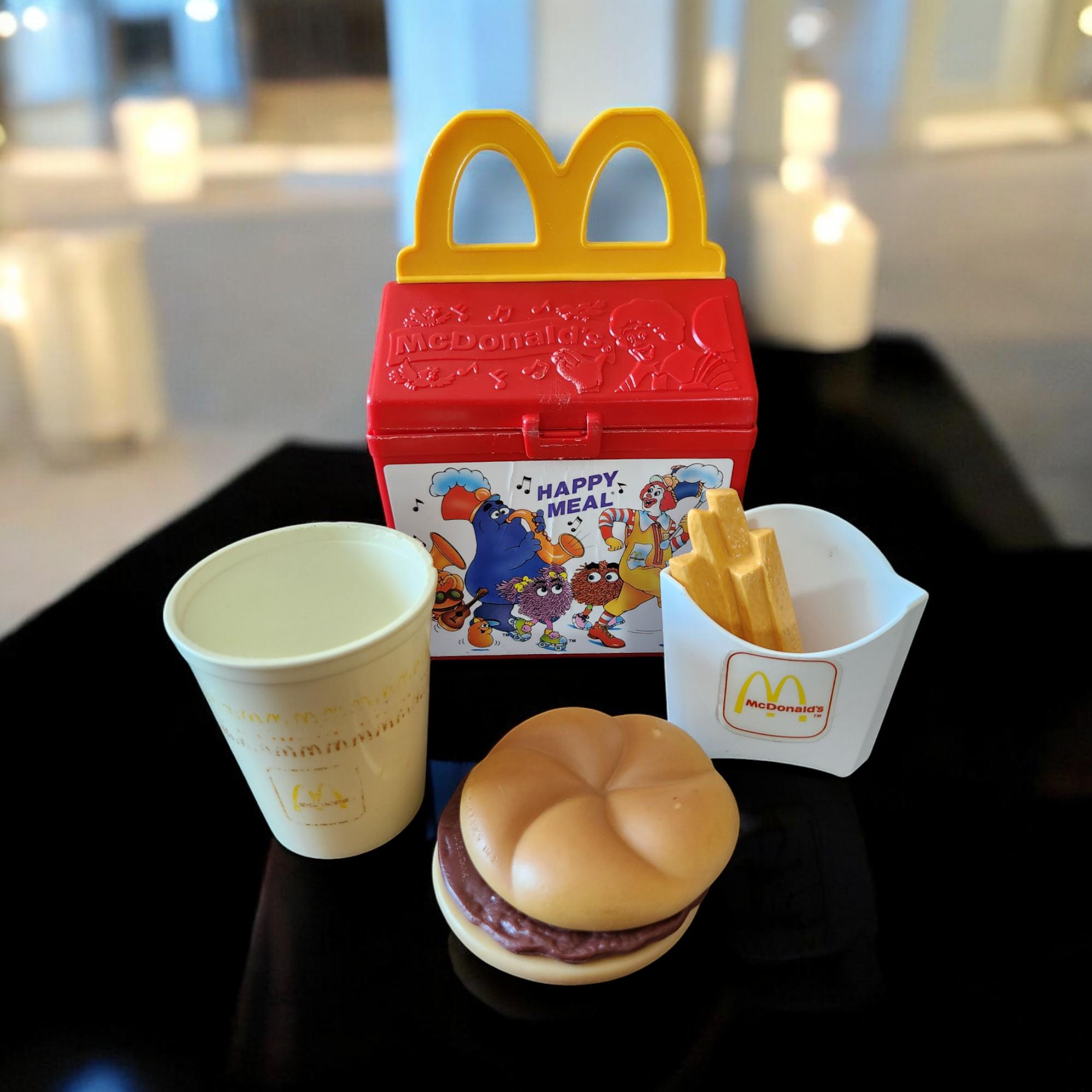1989 Fisher-price Mcdonalds Happy Meal Box Toy - Etsy