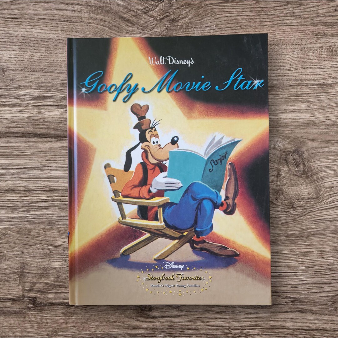 Walt Disney's GOOFY MOVIE STAR Storybook Favorites Hardcover Book - Etsy