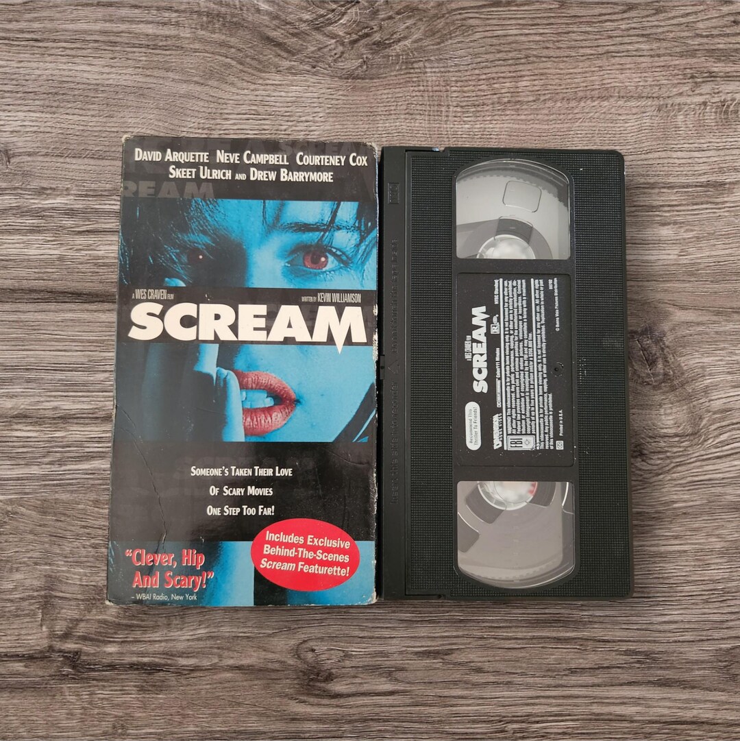 SCREAM VHS Tape Variant Cover - Etsy