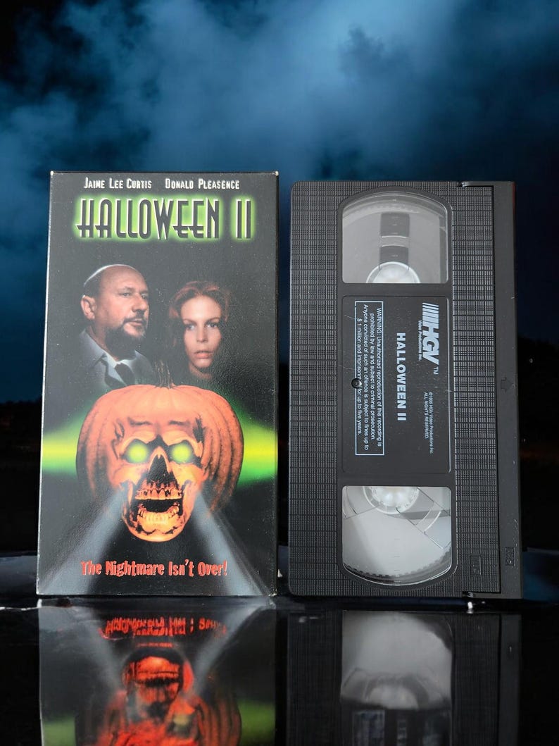 Halloween 1-5 VHS Tapes Great Condition - Etsy
