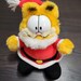 Vintage 1983 Garfield Christmas Plush Stuffie Toy - Etsy