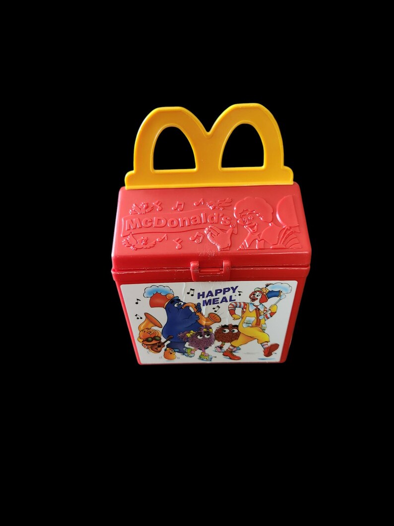 1989 Fisher-price Mcdonalds Happy Meal Box Toy - Etsy