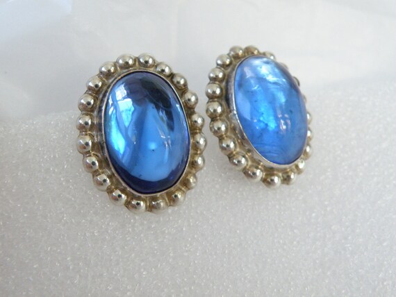 Vintage Old Mexican Mexico Sterling Silver 925 Large … - Gem