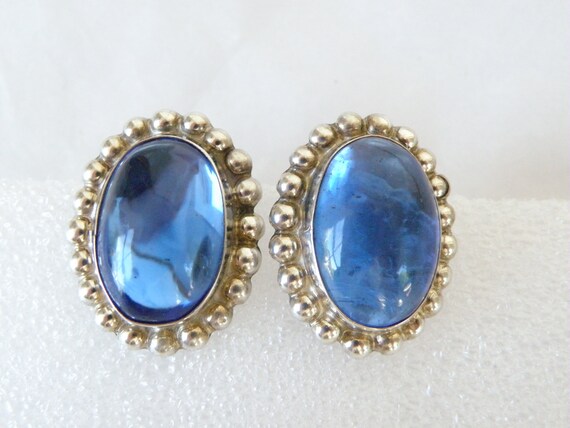 Vintage Old Mexican Mexico Sterling Silver 925 Large … - Gem