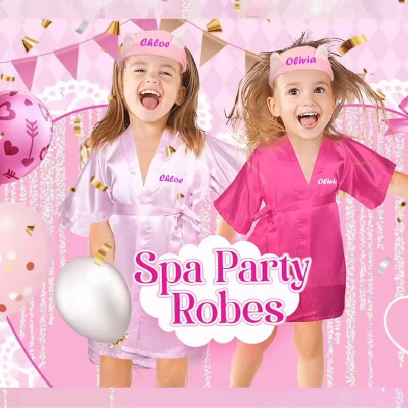 Spa Robes for Girls - Etsy