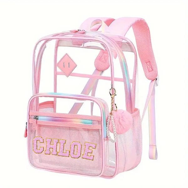 Clear Backpack Cute - Etsy