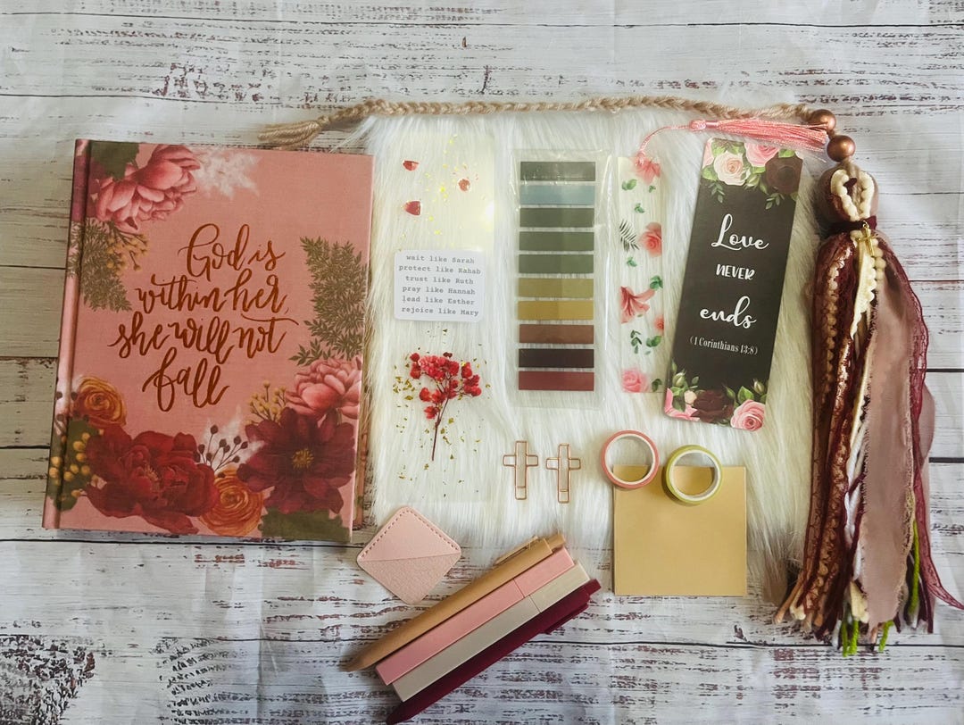 Bible Starter Kit | Bible | Bible Tassel Bookmark | Bible With Study ...