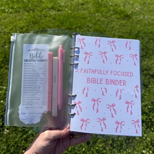 Bible Study Binder | Bible Study Book | Compact Daily Bible Study ...