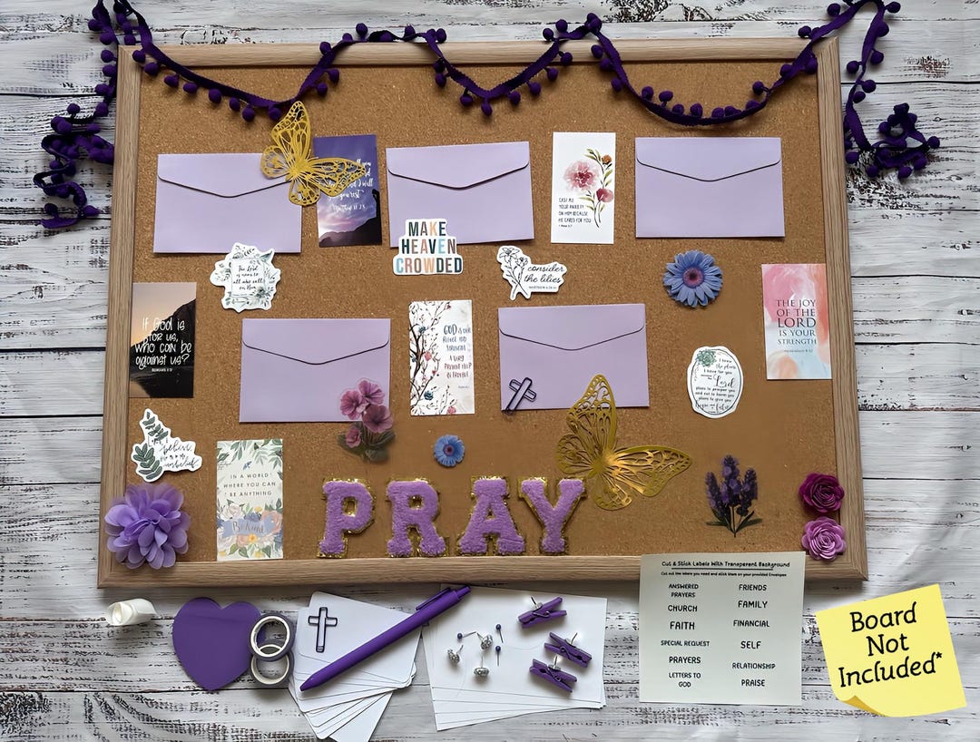 DIY Prayer Board Kit | Christian Craft Kit | Prayer Board Kit | Faith ...