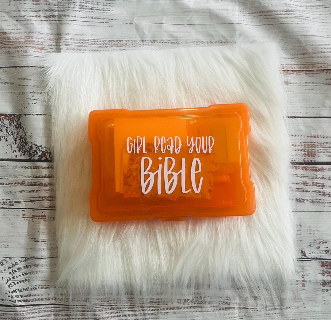 Stationary Bible Study Box Bible Accessories Faith Based Bible Study Christian Study Kit ...