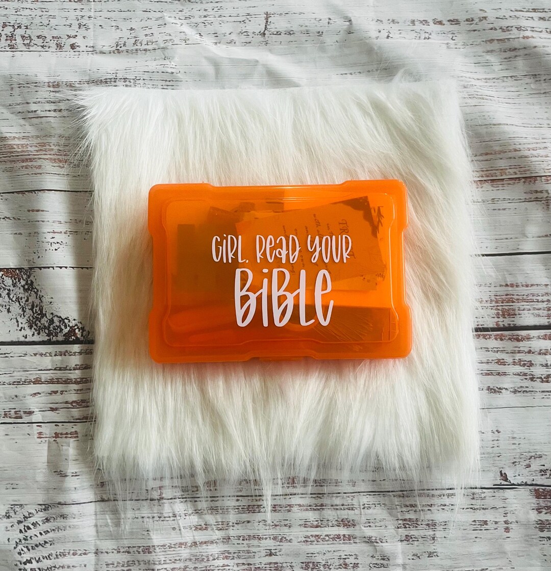 Stationary Bible Study Box | Bible Accessories | Faith Based Bible Study | Christian Study Kit ...