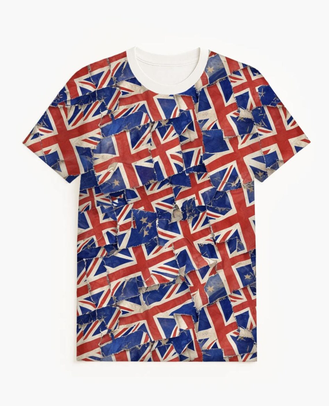 British Flag Seamless Pattern Union Jack Digital Paper UK Fabric Print ...