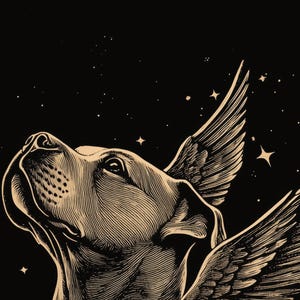 Personalized Pit Bull Memorial Wall Art, Angel Wings Pitbull Loss Gift ...