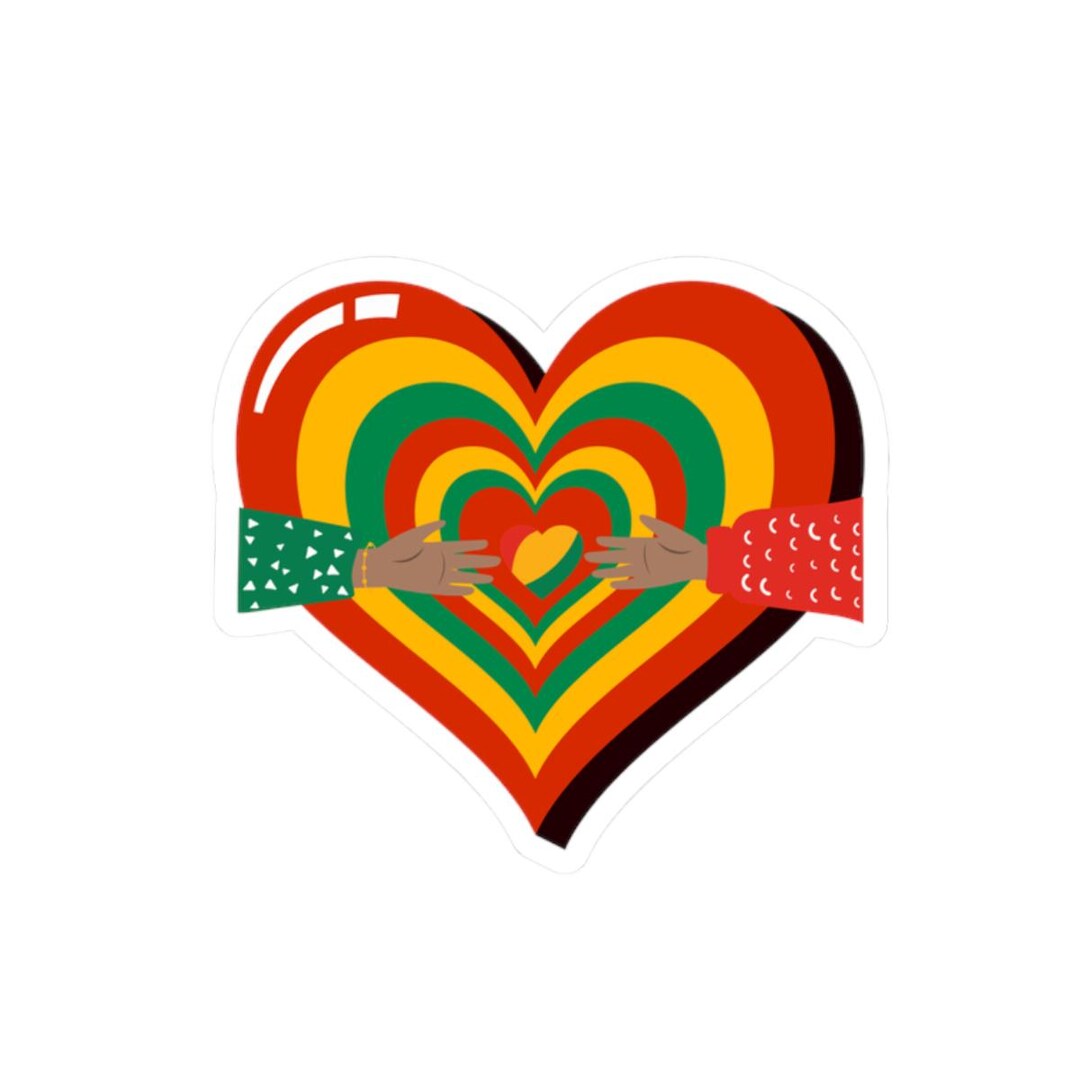 Black History Month Stickers, Hands Reaching Out Pride, Unity Sticker ...