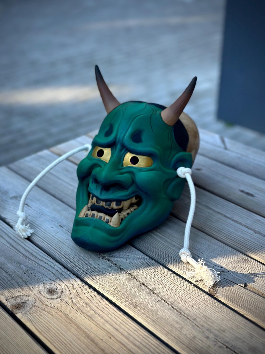 Japanese Hannya Mask - Etsy
