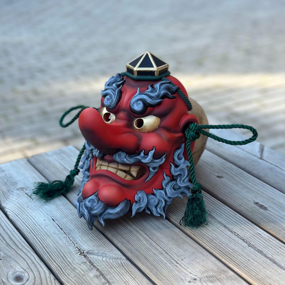 Tengu Japanese Mask - Etsy