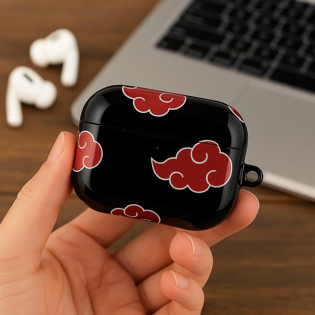 Akatsuki-inspired AirPod Case, Stylish Earbud Cover, Gift for Gamers ...