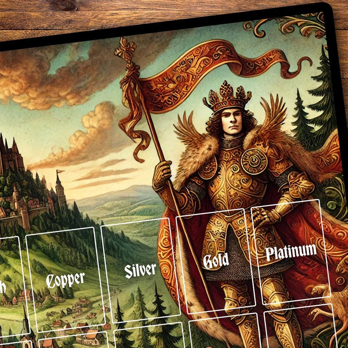 Dominion Playmat | Unofficial Medieval-inspired Tabletop Game Mat ...