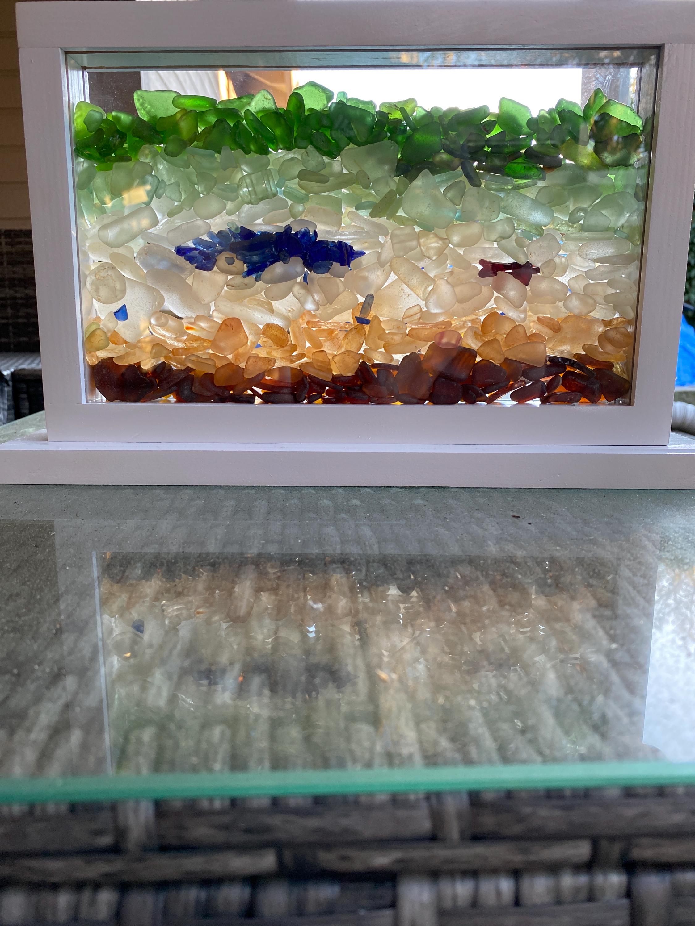 Seaglass Display Frame - Etsy