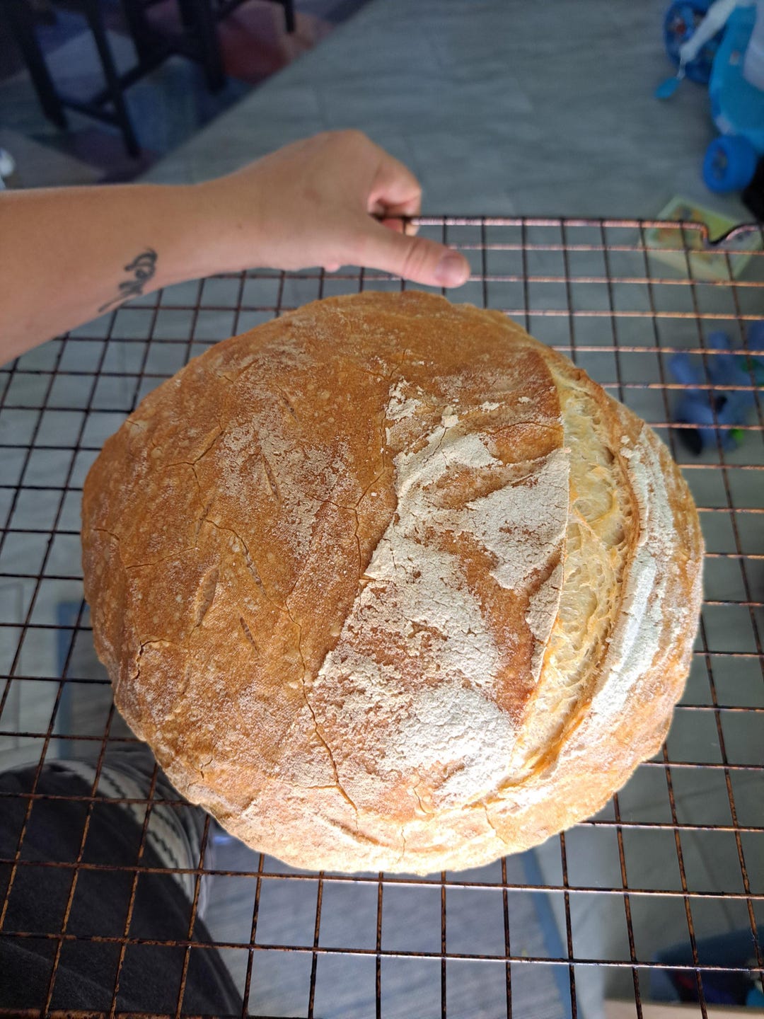 Homemade Sourdough Bread Round - Etsy