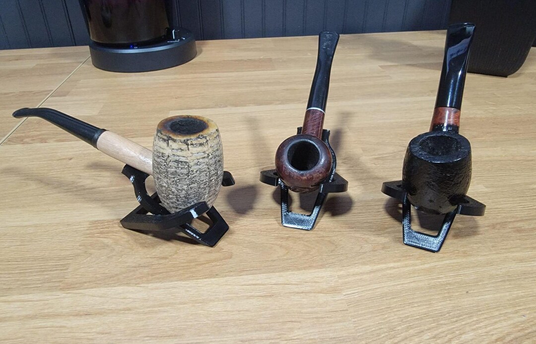 Foldable Pipe Stand - Travel Pipe Stand - Tobacco Pipe Stand - Pipe ...