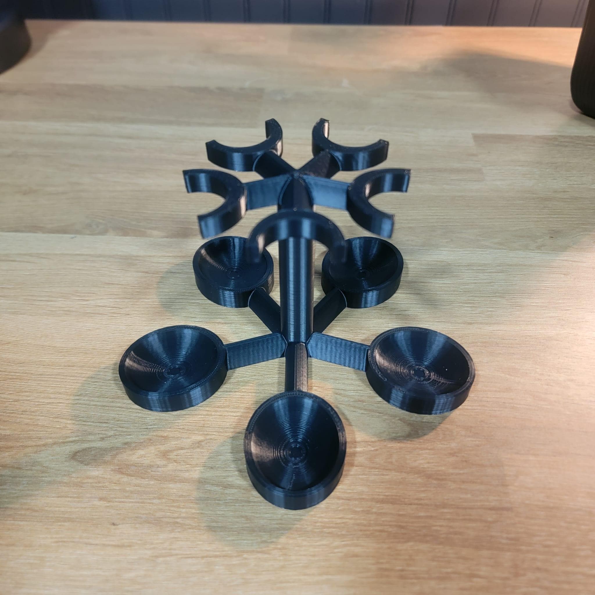 Pipe Stand for 5 Tobacco Pipes - Pipe Rack - Tobacco Pipe Rack for 5 ...