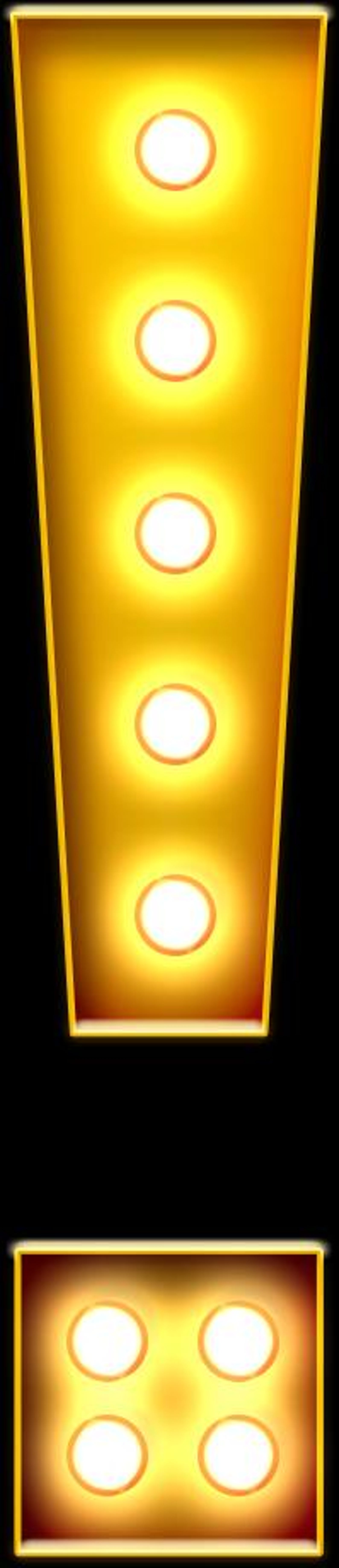 Font- Retro Marquee Light-up Font- Vintage Style Digital Letters for ...