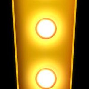 Font- Retro Marquee Light-up Font- Vintage Style Digital Letters for ...