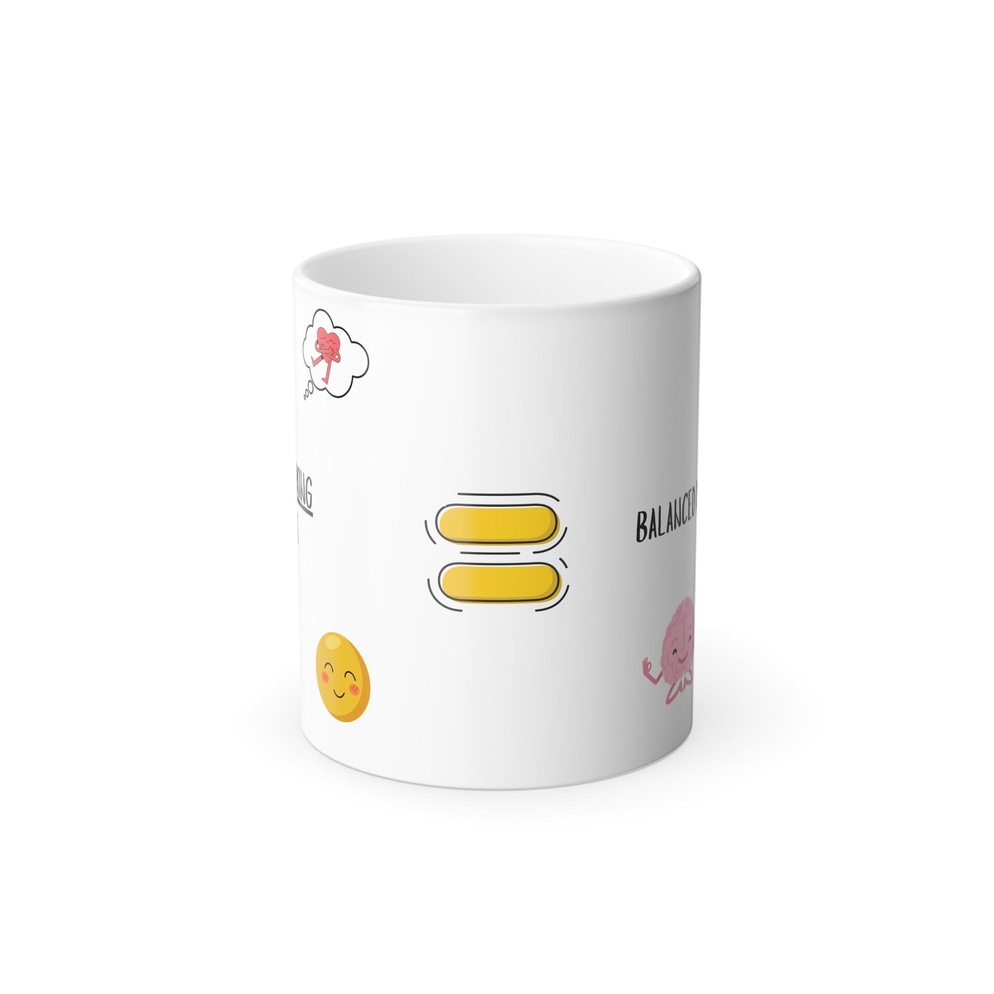 Positive Thinking Color Change Mug|color Change Mug|color Morphing Mug ...