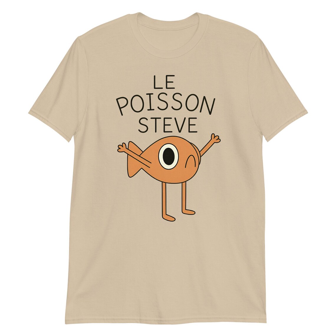 Le Poisson Steve T Shirt, Meme T Shirt, Unisex Men & Women, Trendy ...