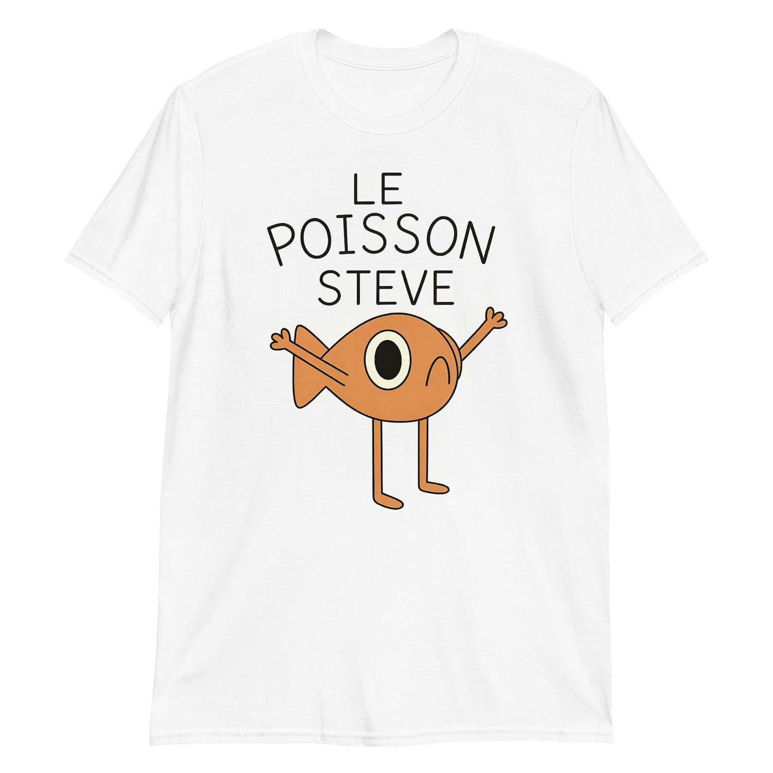 Le Poisson Steve T-shirt: Unisex Meme Streetwear - Etsy