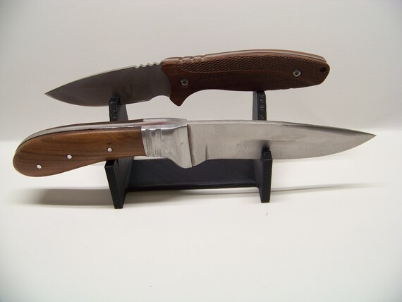 Knife Display Stand for Two Knives Knife Display Stand S | Etsy