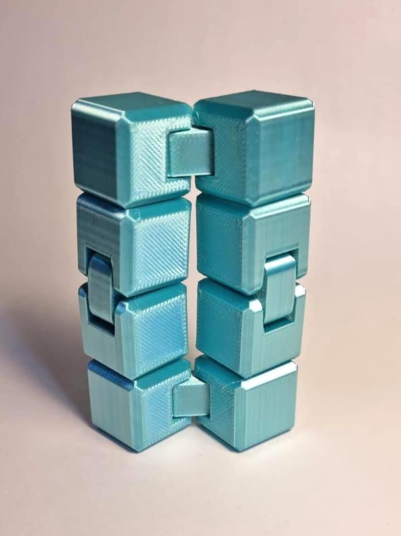 3d-printed Infinity Cube - Fidget Toy for Stress Relief and Focus ...