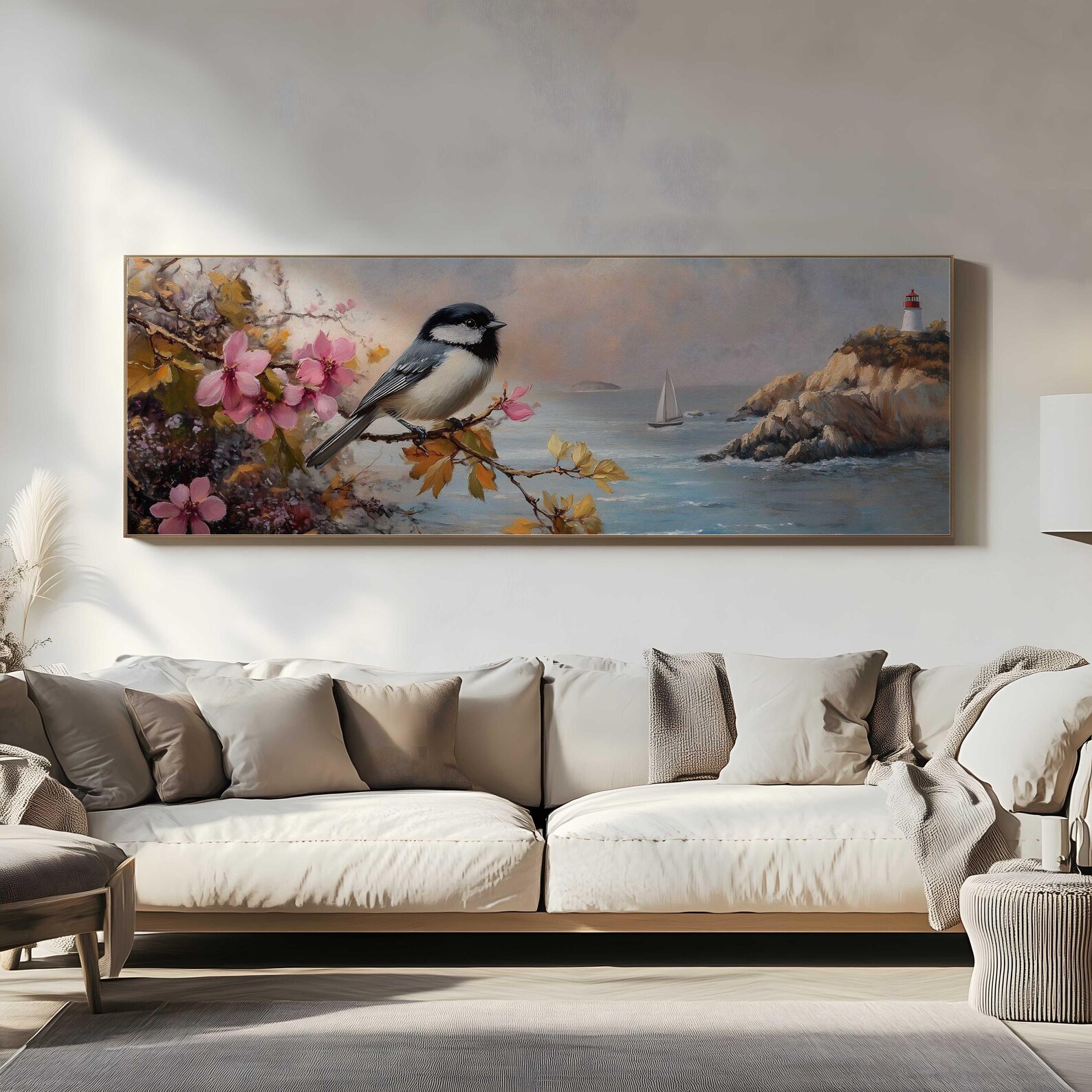 Massachusetts State Bird Art, Black-capped Chickadee Decor, Mayflower ...