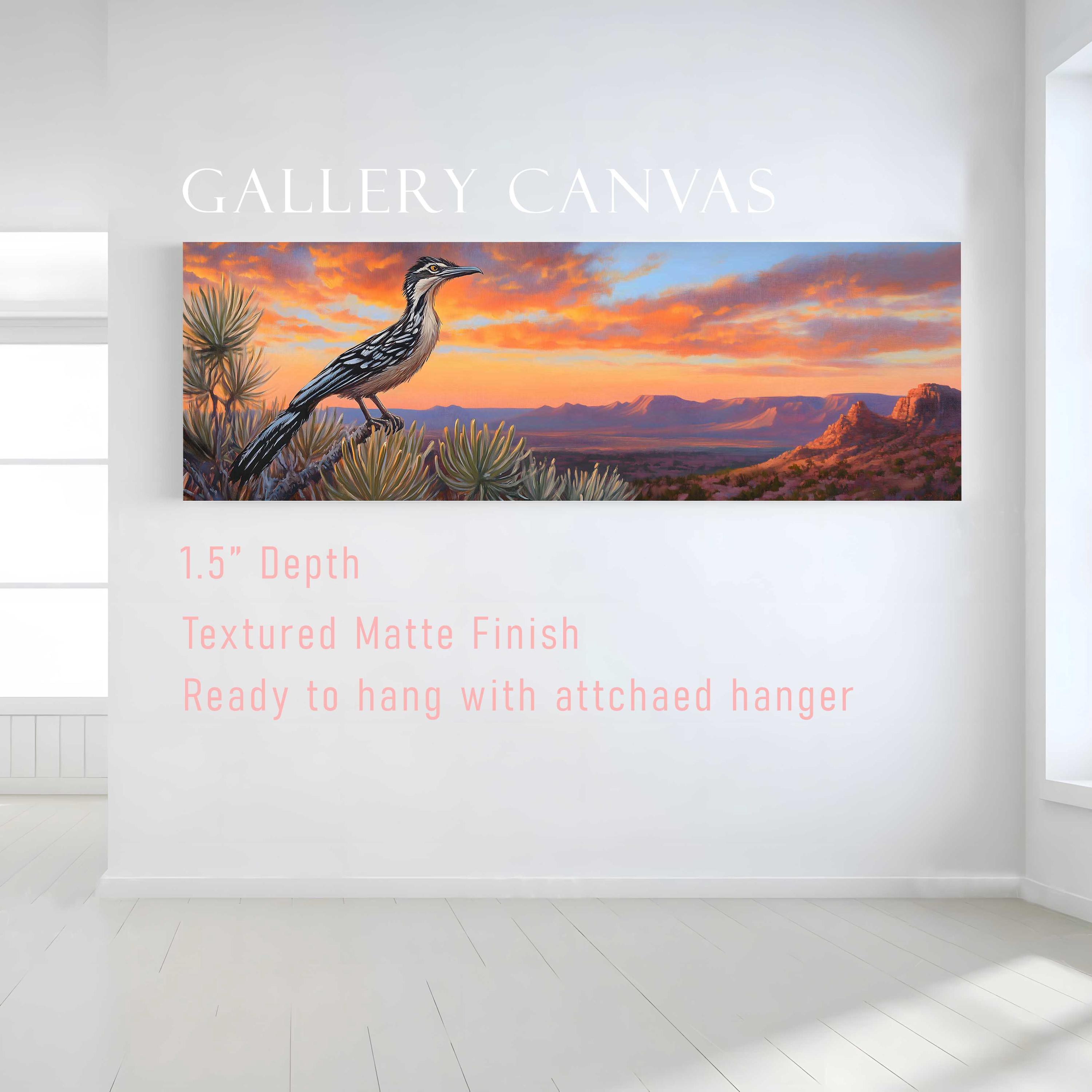 New Mexico State Bird Art, Greater Roadrunner Decor, Yucca Flower Art ...