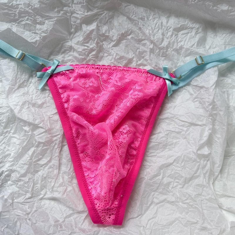 Men in Hot Pink Lingerie - Etsy