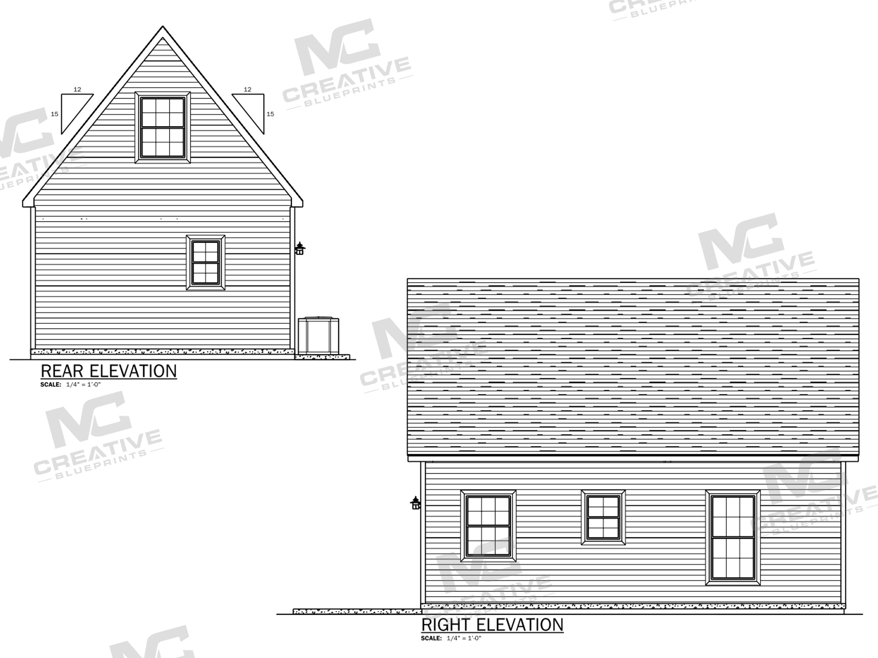 16' X 26' Woodhaven Cabin Plan With Loft | 1 Bedroom 1 Bath + Vaulted ...
