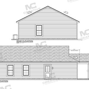 30' X 44' Mapleview Ranch House Plan (reversed) | 3 Bedroom 2 Bath ...
