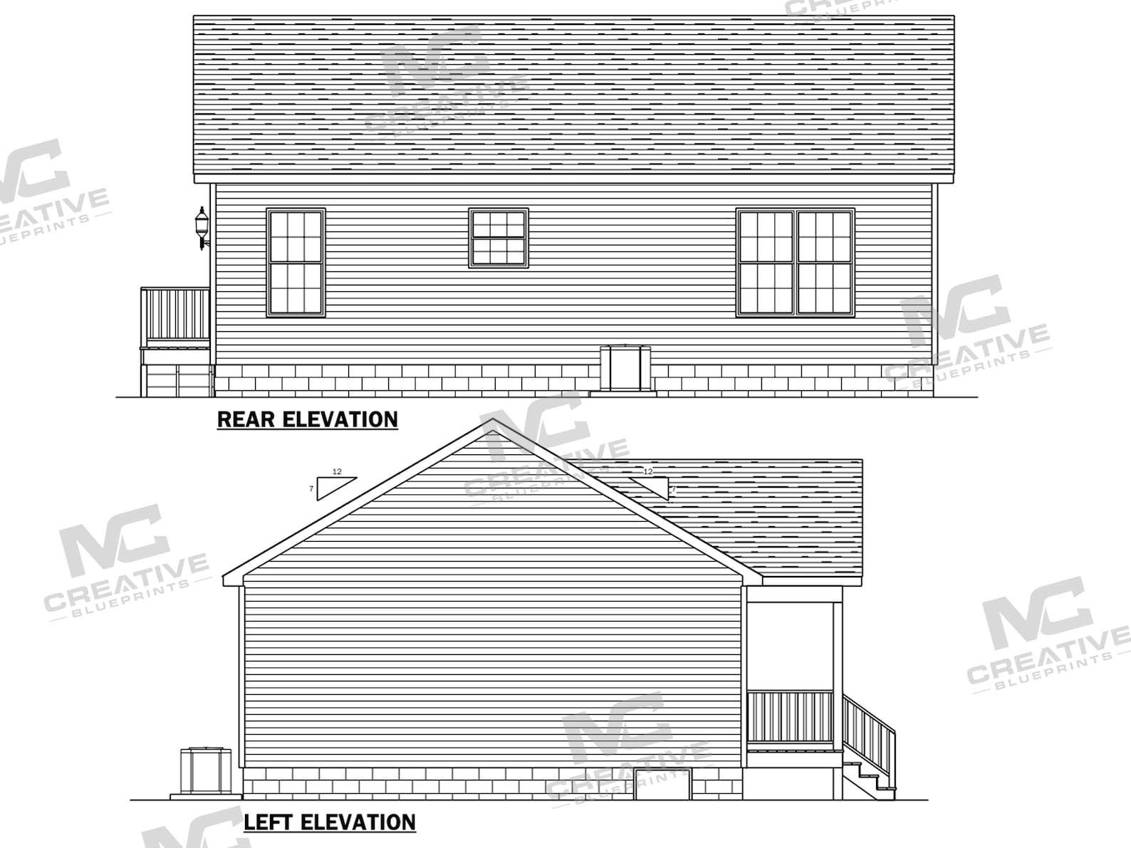 36' X 25' Magnolia Cottage House Plan | 2 Bedroom 1 Bath Single Story ...