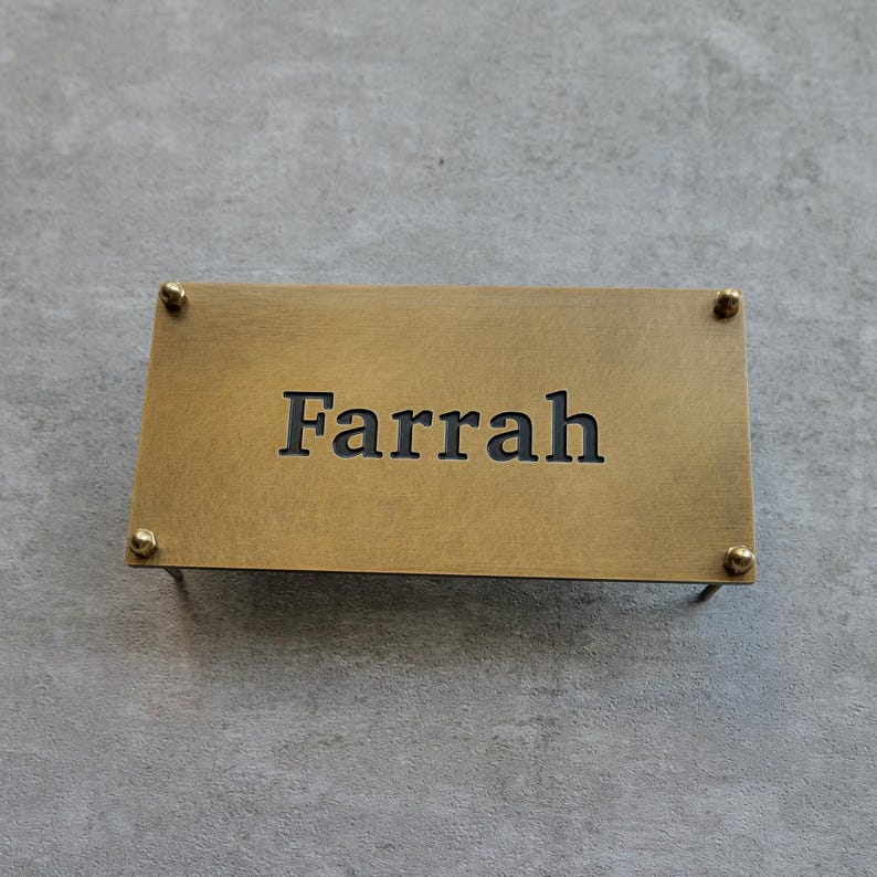 Custom Brass Signs, Metal Signs, Solid Brass Signs,commemorative ...