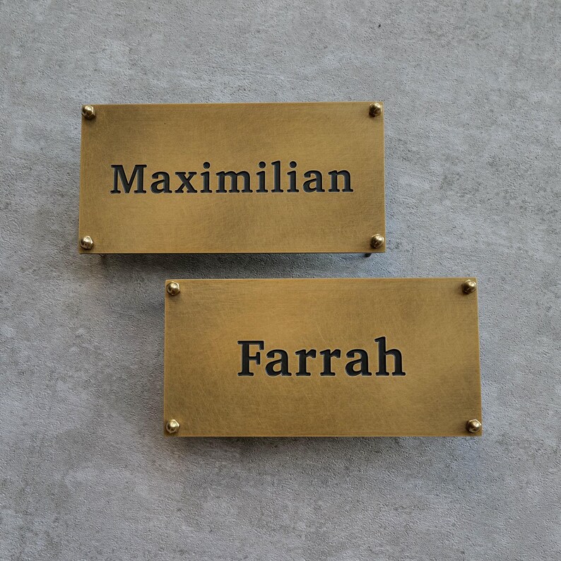 Custom Brass Signs, Metal Signs, Solid Brass Signs,commemorative ...