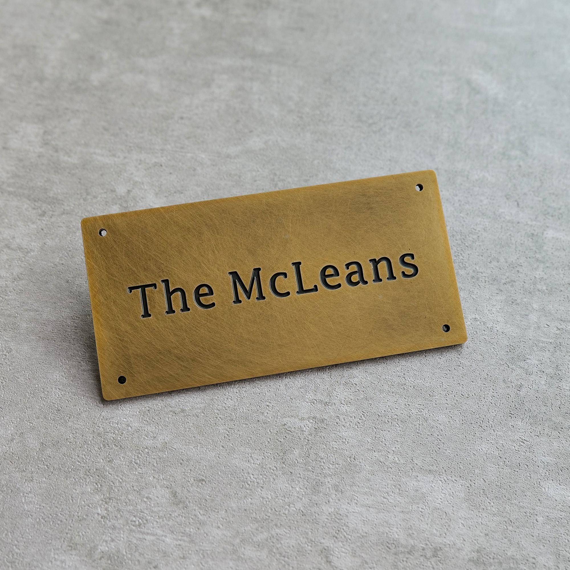 Custom Cast Bronze Signs, Personalized Logos, Vintage Signs, House ...