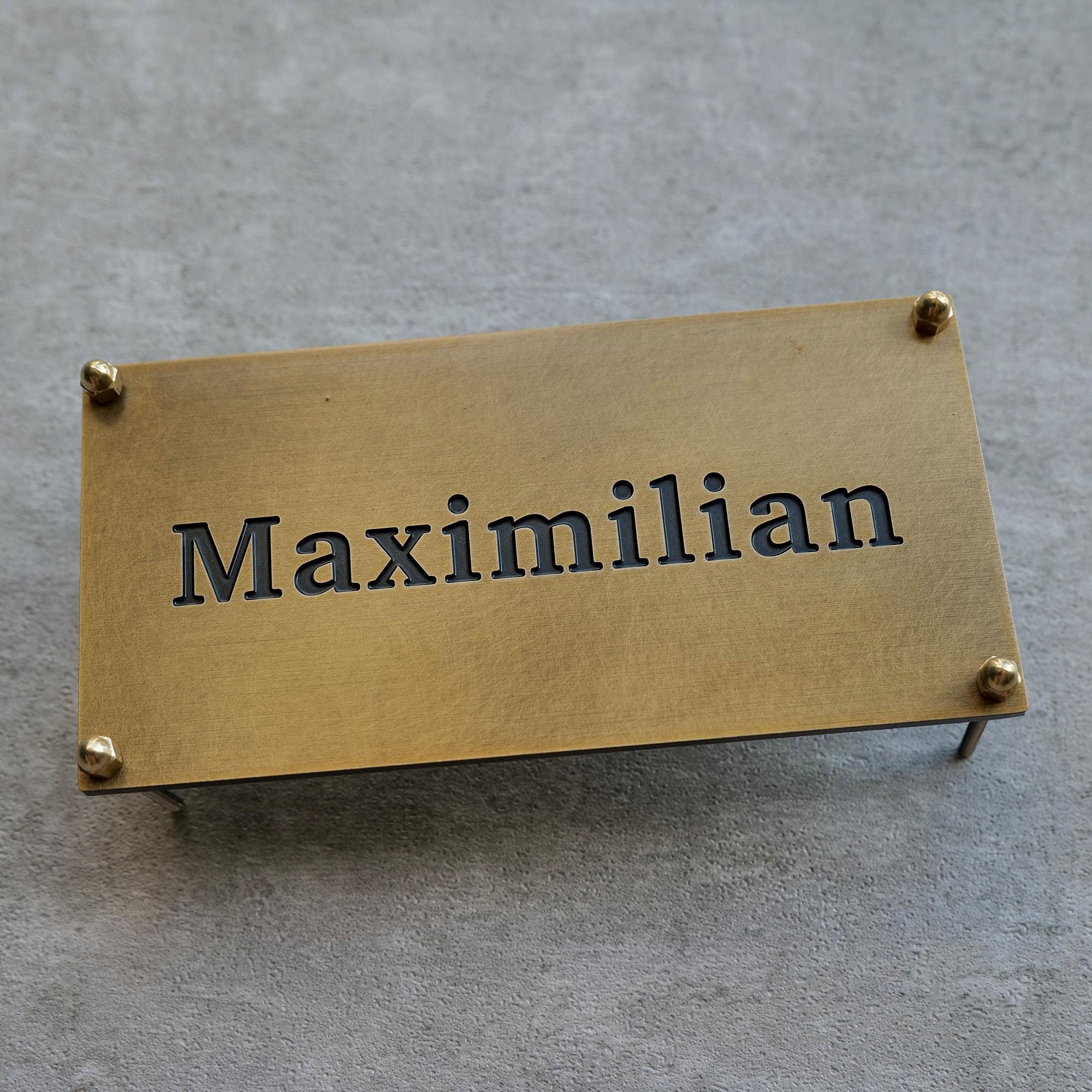 Custom Brass Signs, Metal Signs, Solid Brass Signs,commemorative ...