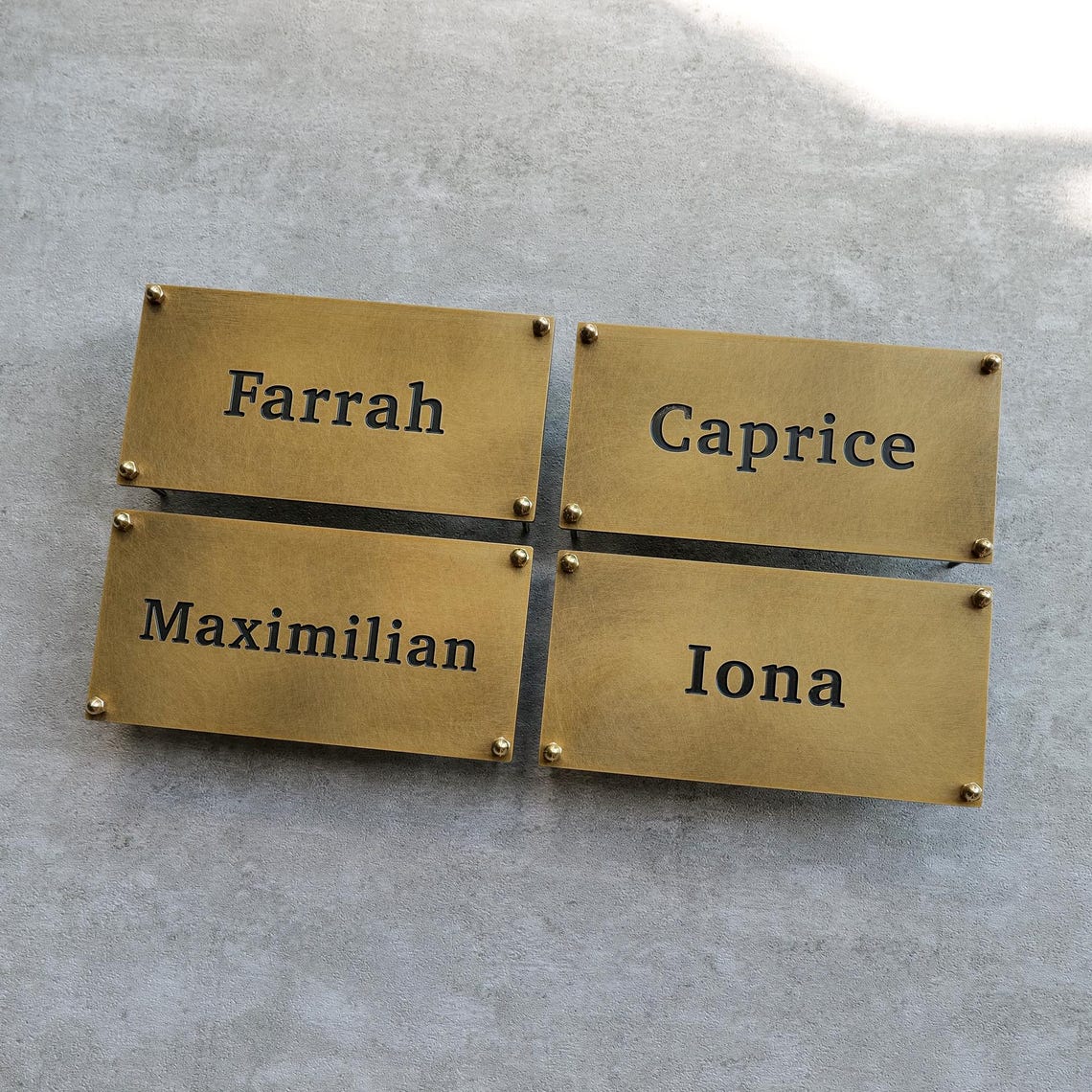 Custom Brass Signs, Metal Signs, Solid Brass Signs,commemorative ...